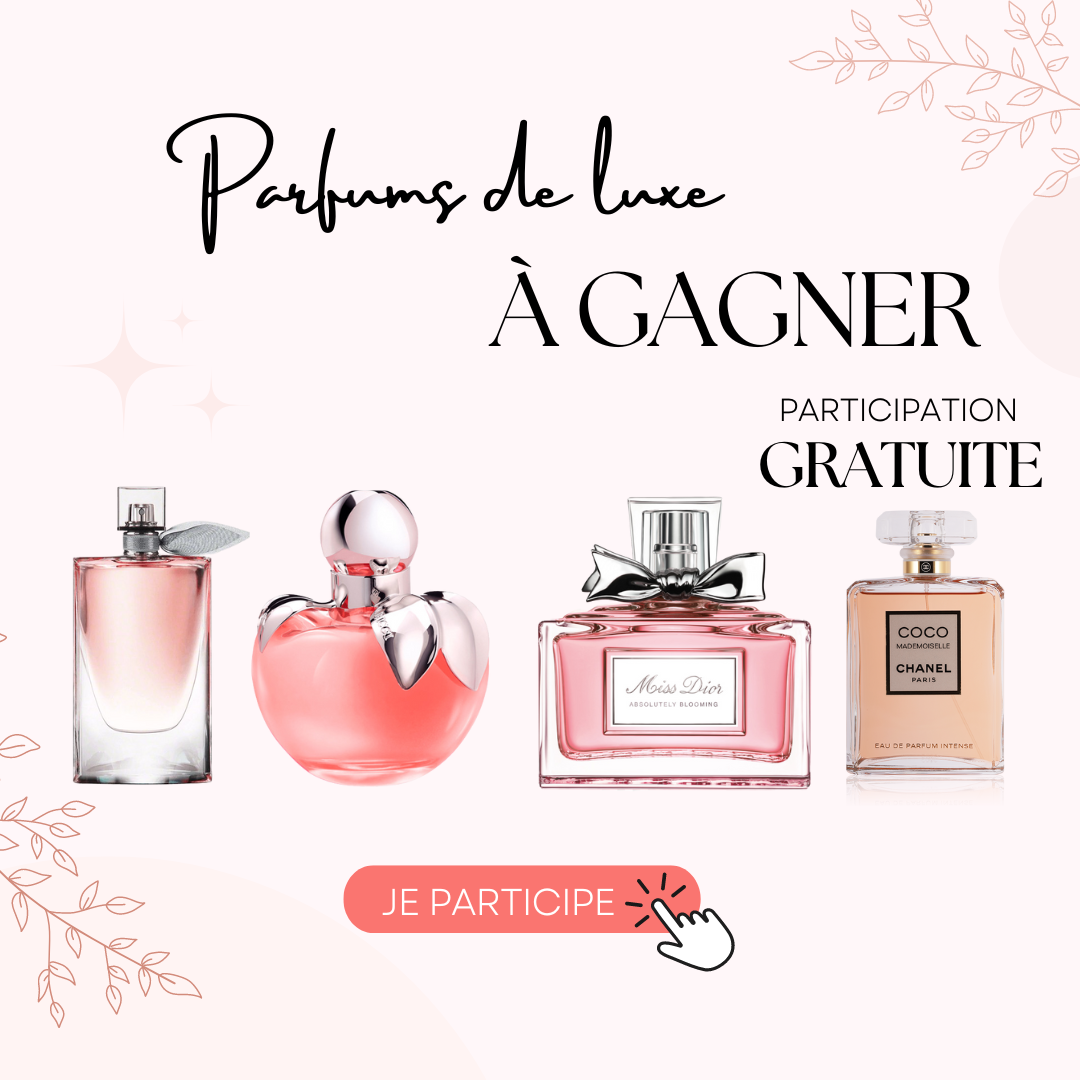 Recevez gratuitement vos parfums de luxe